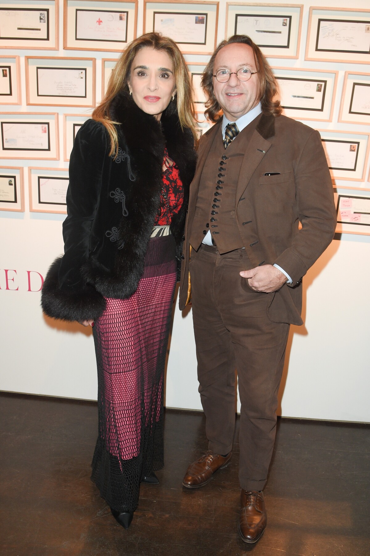 Photo : Nazanine Lankarani et Bill Pallot - Soirée de l'exposition ...
