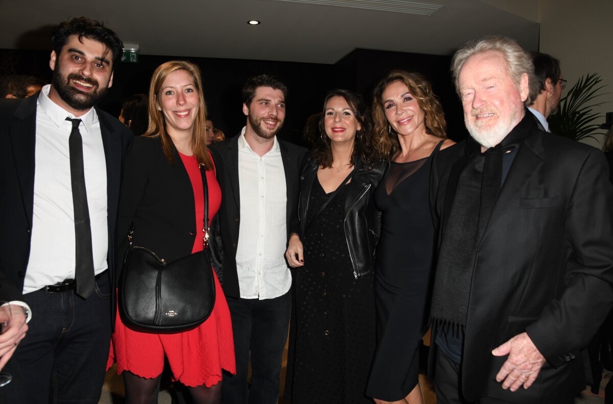 Photo : Exclusif - Ridley Scott (réalisateur) avec sa femme Giannina ...