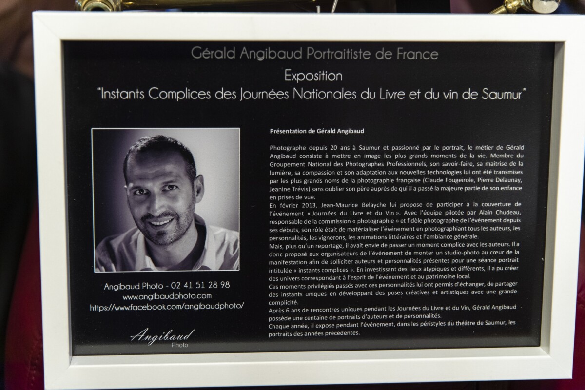 Photo : Vernissage de l'exposition du photographe Gérald Angibaud ...