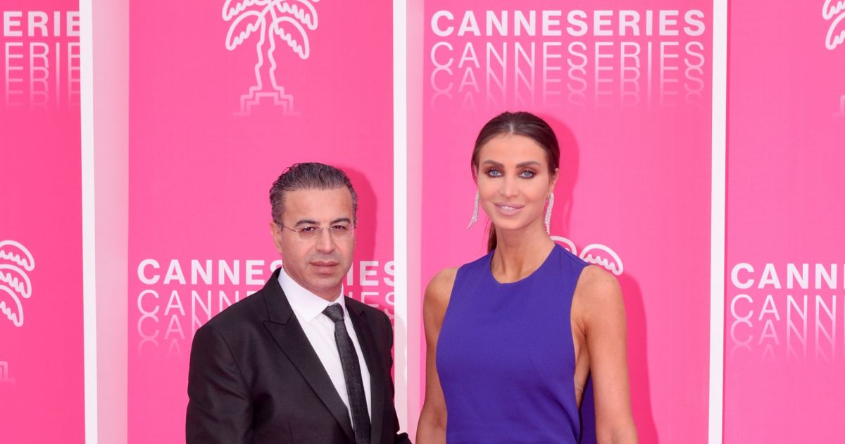 Annabella Hilal et son compagnon Nader Saad - Photocall de la 3ème ...