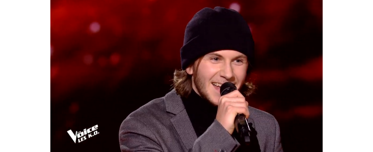 Photo : Loris dans "The Voice 8" sur TF1, le 27 avril 2019. - Purepeople