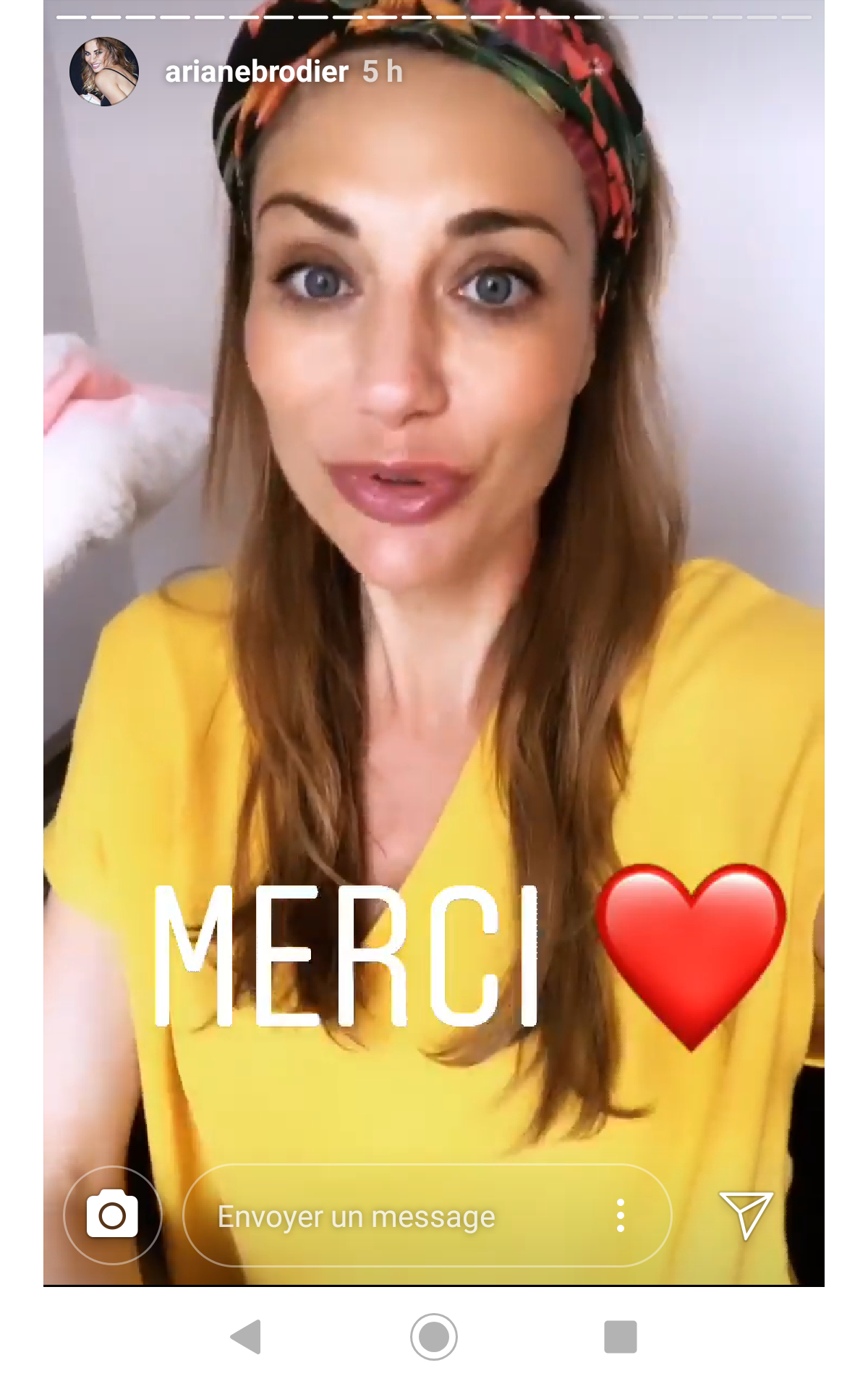 Photo : Ariane Brodier se confie sur son acouchement et sa fille ...