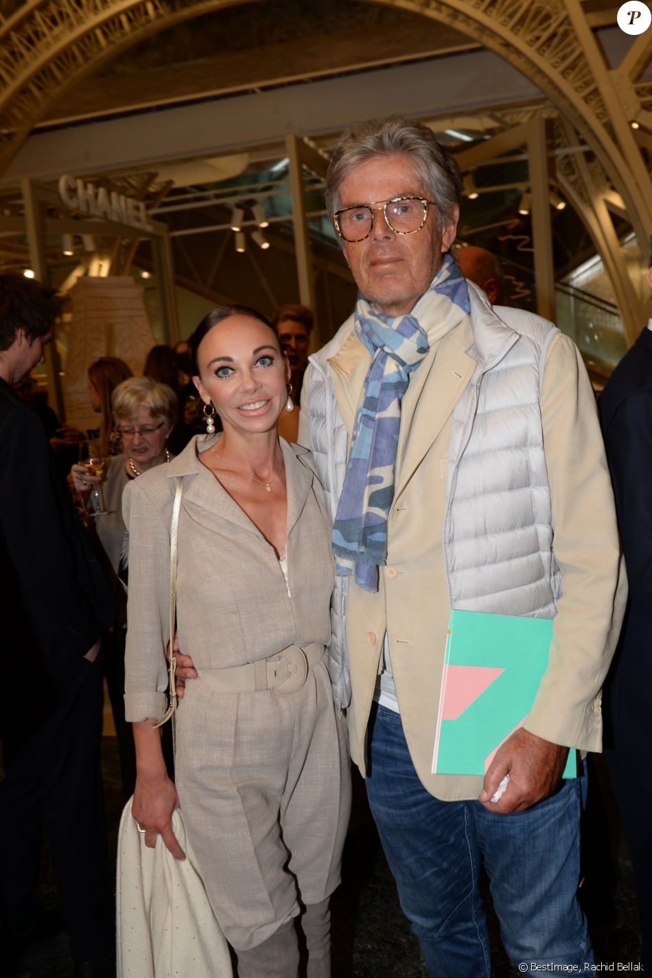 Dominique Desseigne (président du groupe Barrière) et sa compagne ...