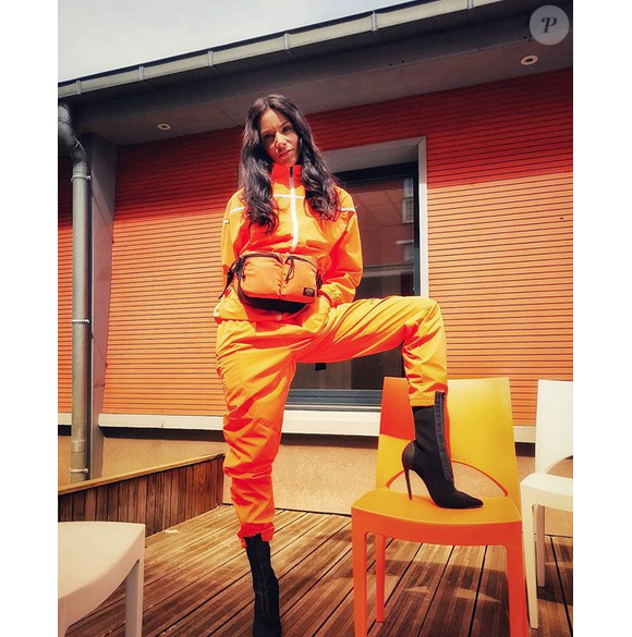 Photo : La chanteuse Shy'm. Photo issue de son Instagram. 2019 ...