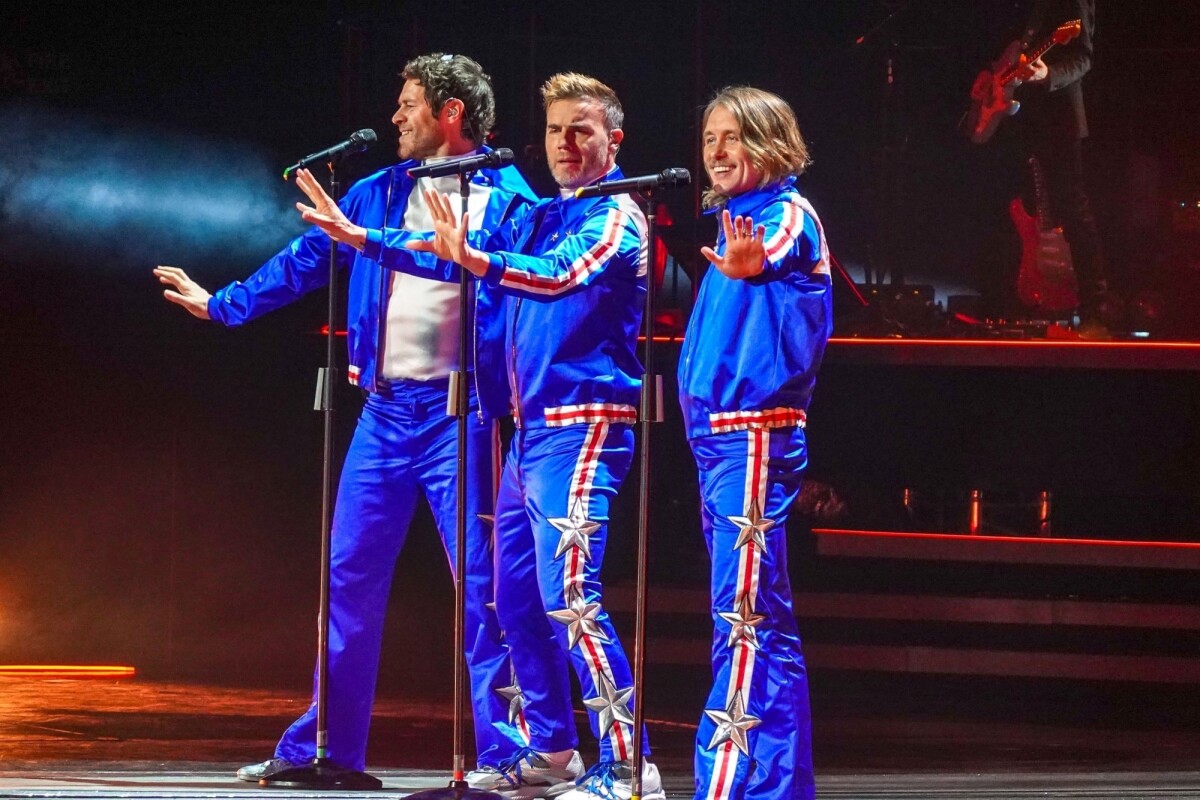 Photo : Gary Barlow, Howard Donald et Mark Owen - Take That a lancé sa ...