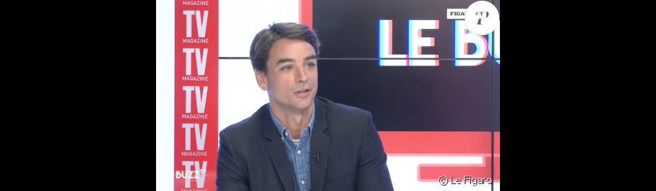 Julien Bugier dans le Buzz Tvdu Figaro, le 3 juin 2019. - Purepeople
