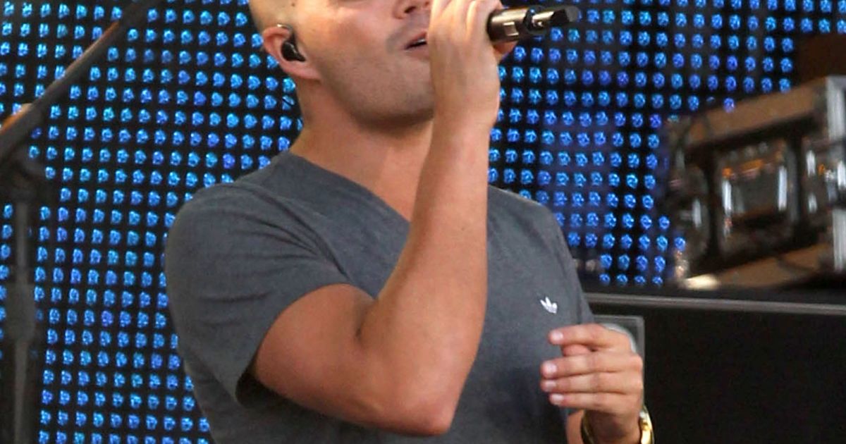 Max George - Le groupe The Wanted en showcase sur le plateau de l ...
