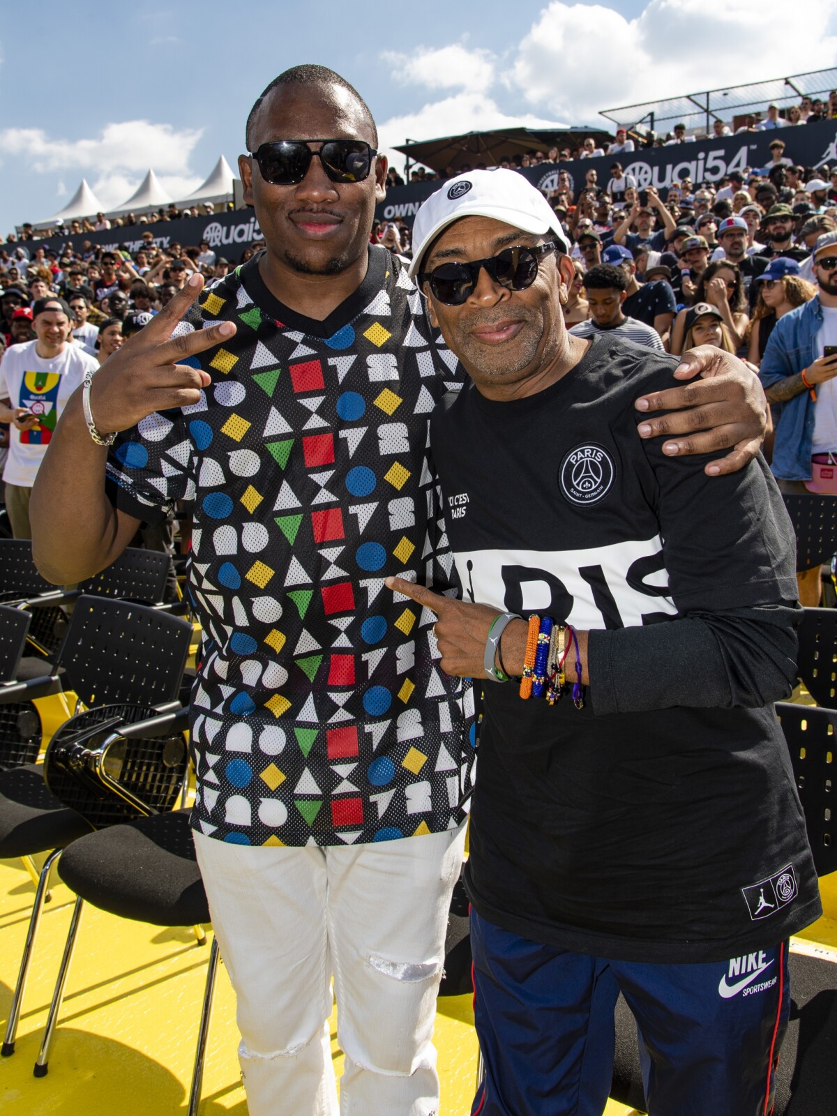 Photo : Exclusif - Mokobé et Spike Lee - Personnalités lors de l ...