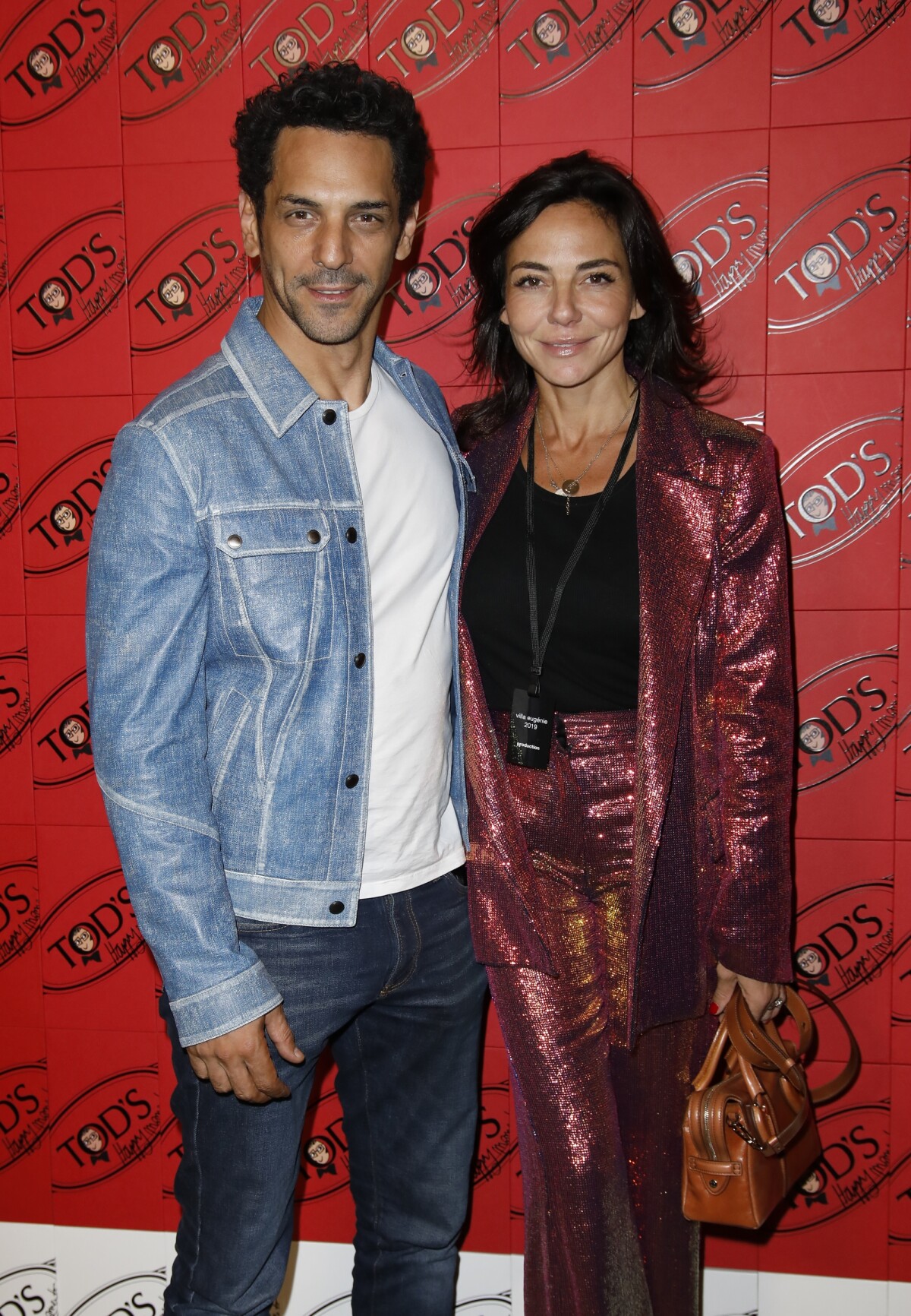 Photo : Tomer Sisley, Sandra Sisley au photocall de la soirée Tod's x ...