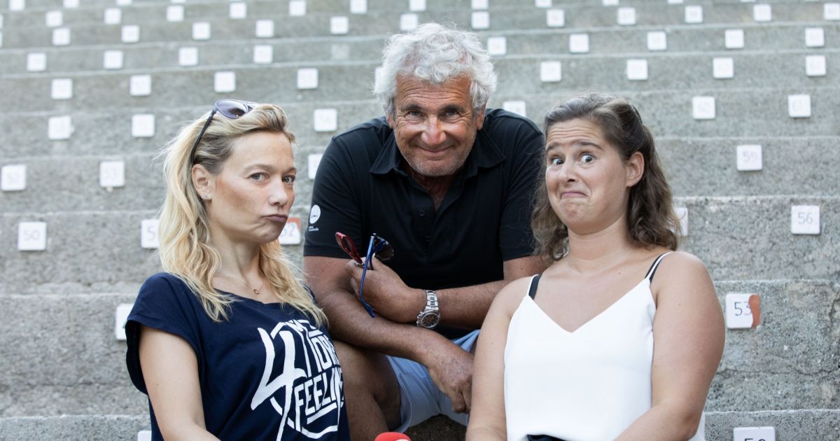 Exclusif - Caroline Vigneaux, Michel Boujenah et Elodie Poux avant la ...