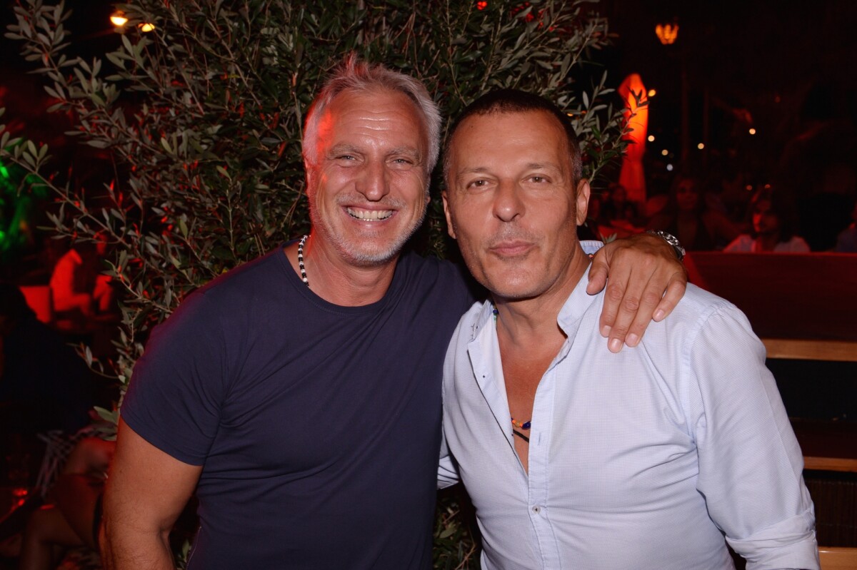Photo : Exclusif - David Ginola et Jean-Roch au VIP Room de Saint ...