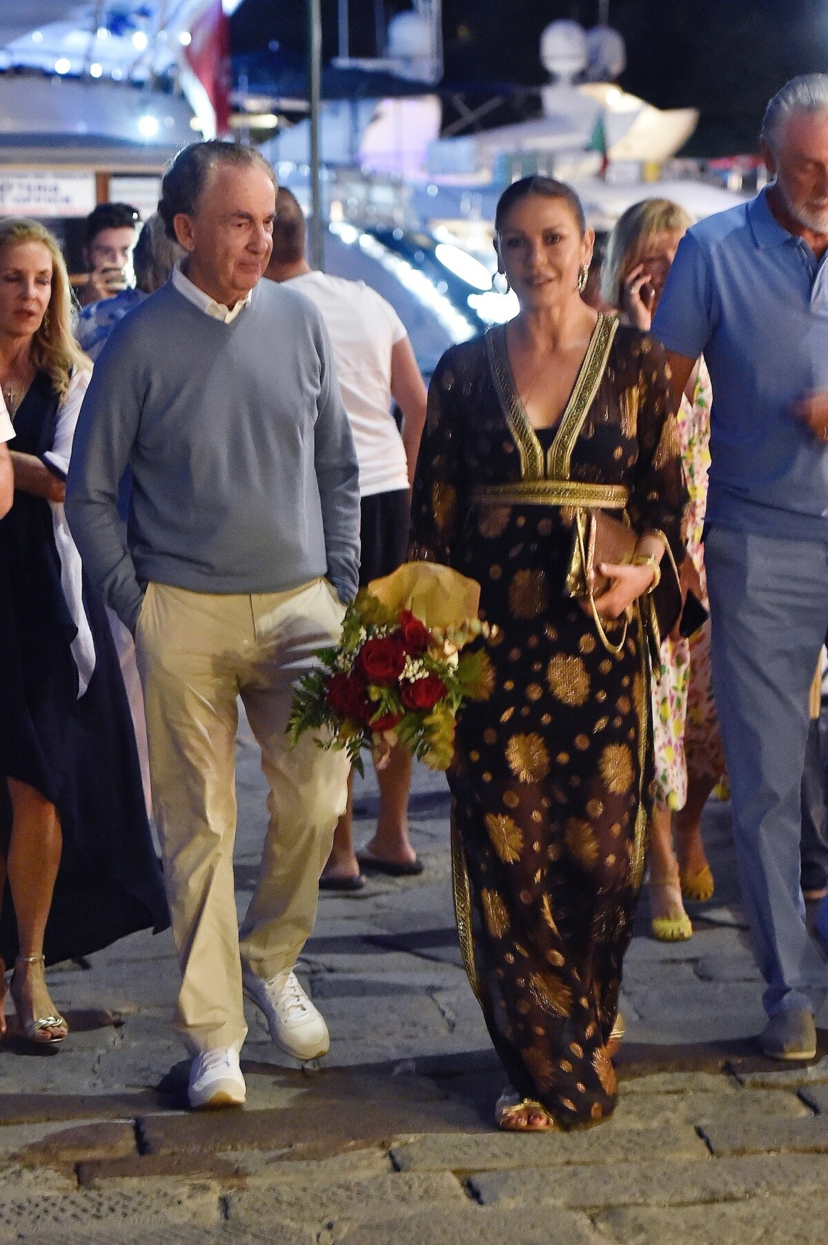 Photo : Michael Douglas et sa femme Catherine Zeta-Jones en vacances à ...