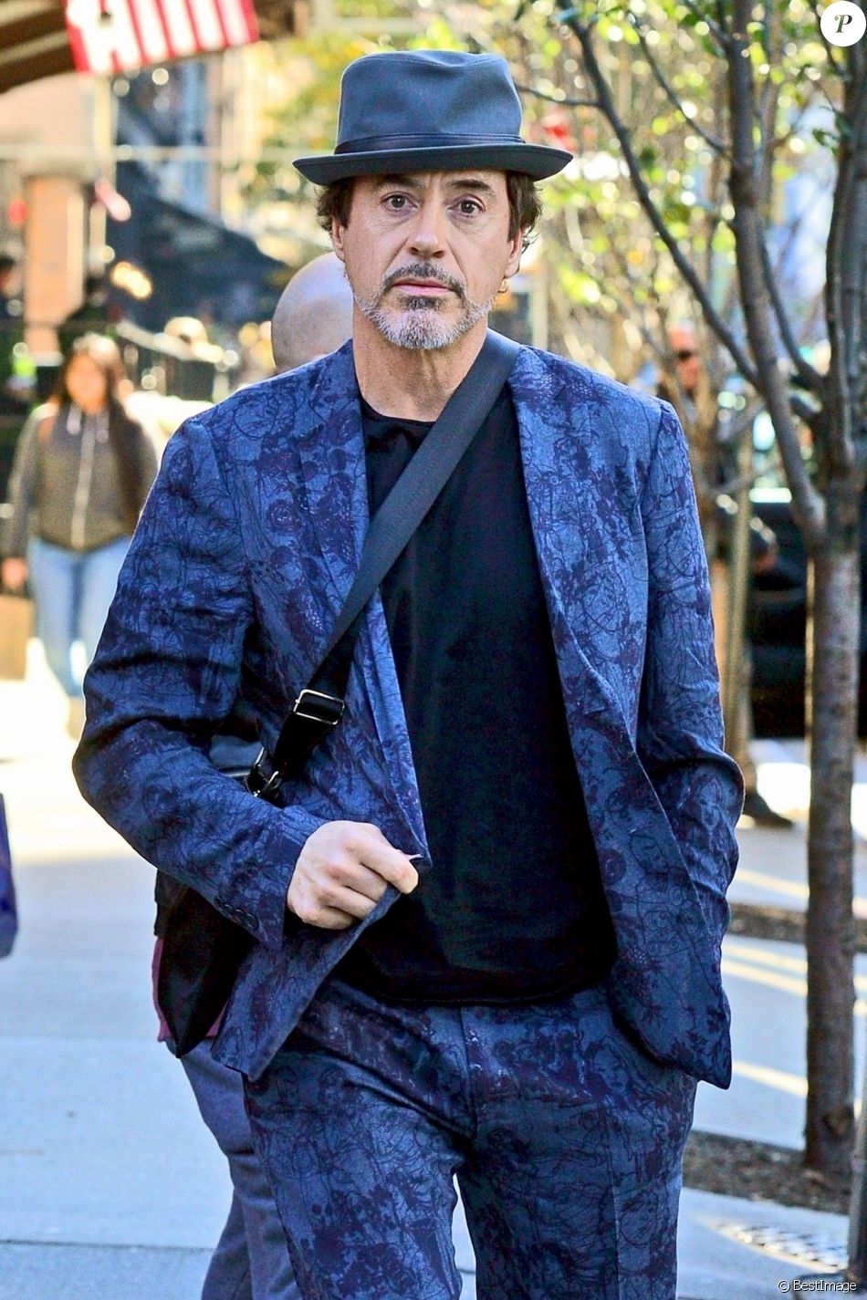 Robert Downey Jr. se promène à New York, le 8 novembre 2018. - Purepeople