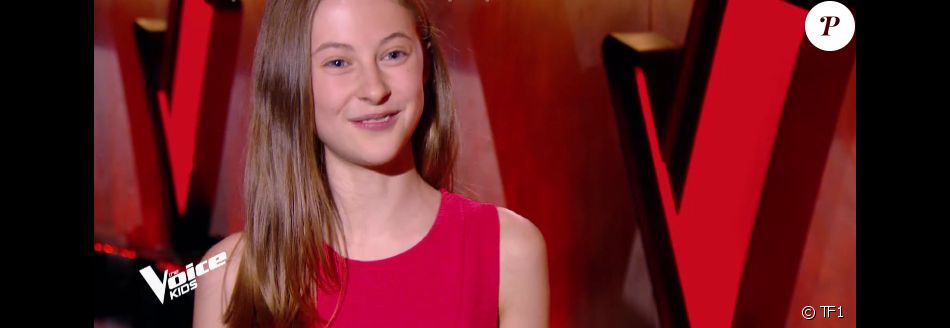 Léna - The Voice Kids 2019, le 6 septembre 2019 sur TF1. - Purepeople
