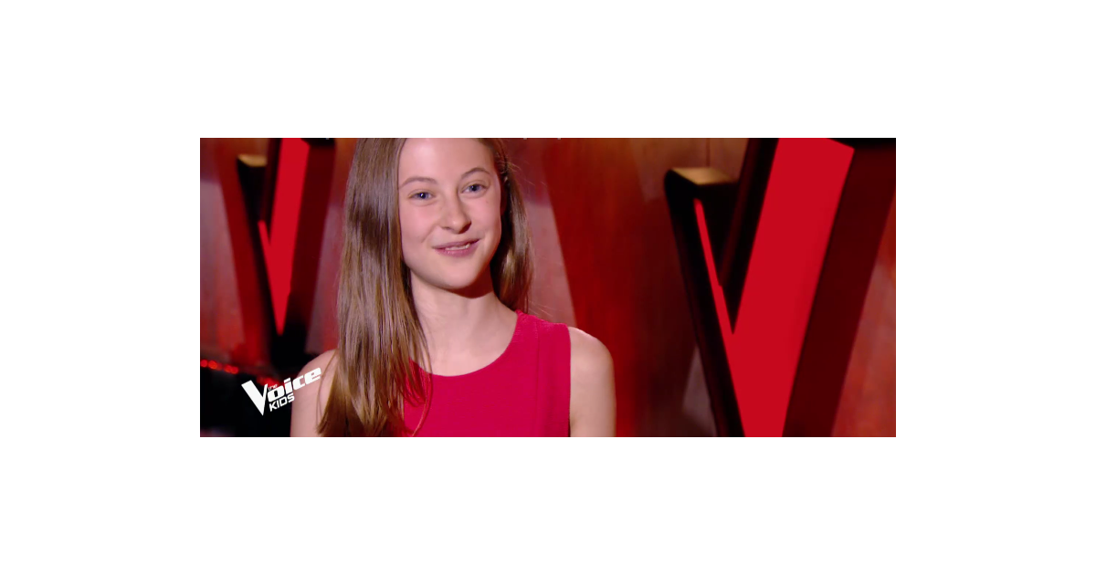 Léna - The Voice Kids 2019, le 6 septembre 2019 sur TF1. - Purepeople