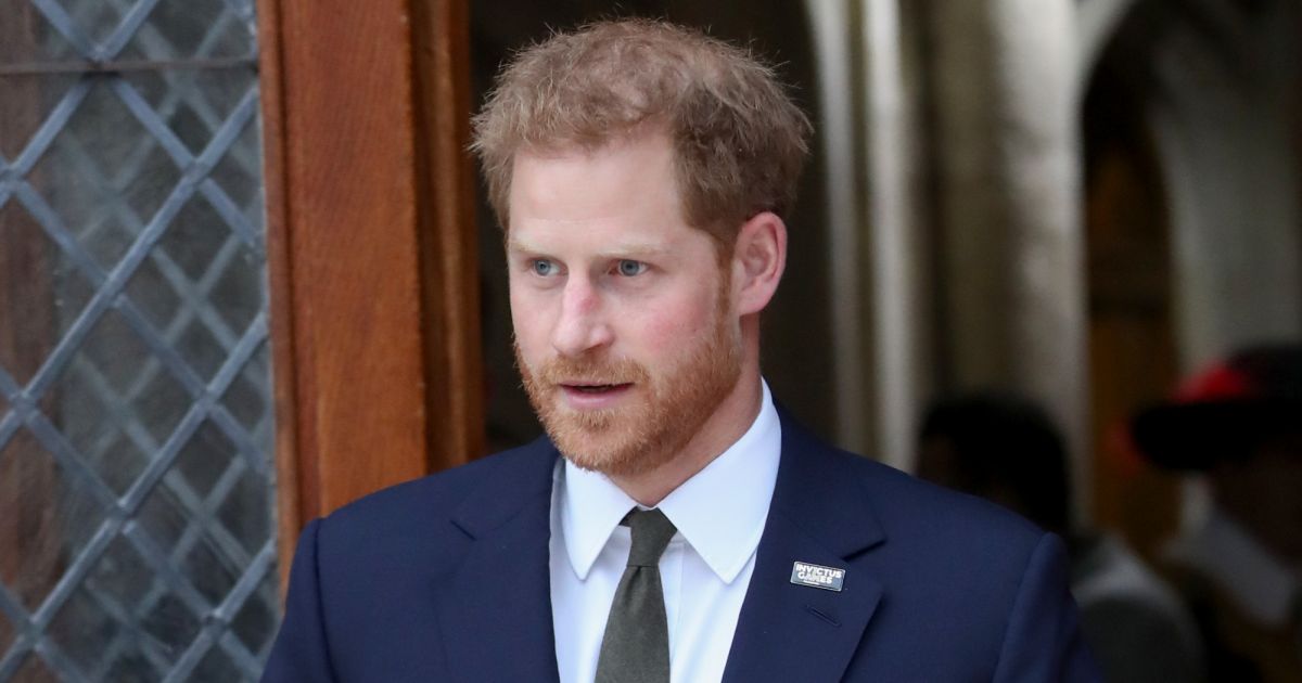 Le prince Harry, duc de Sussex, lors d'une cérémonie pour le 5ème ...