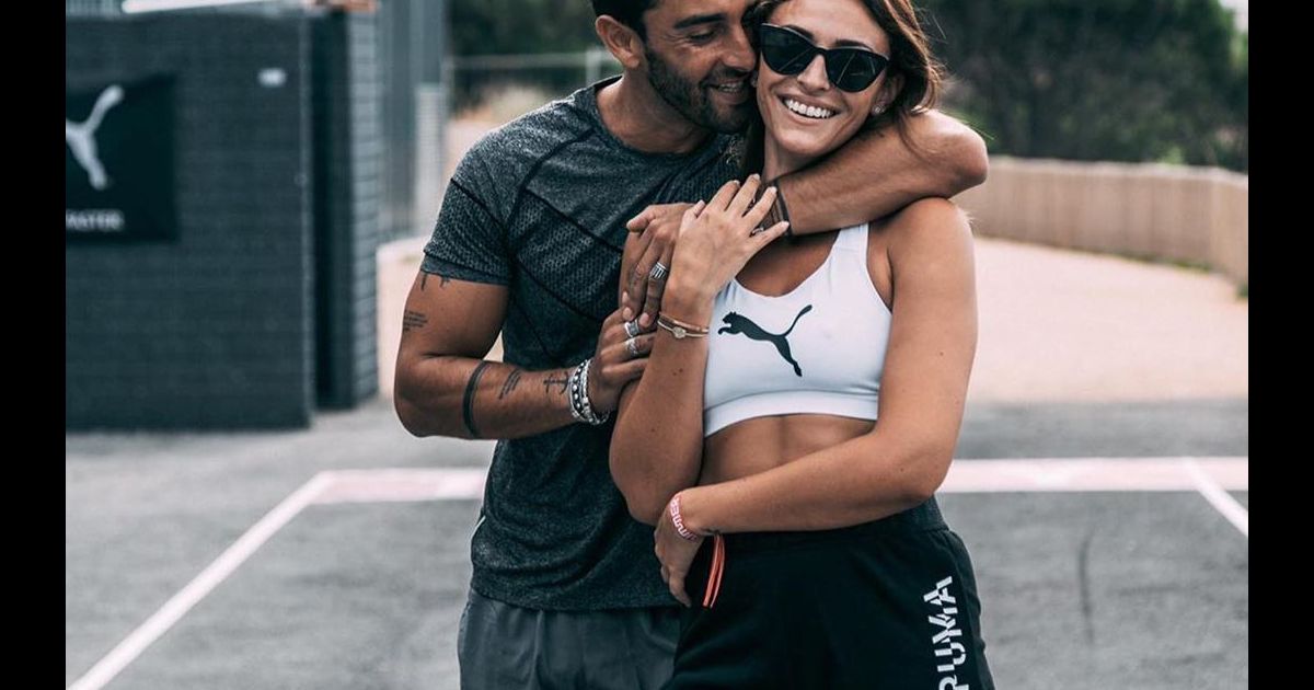 Valentin Léonard et Rachel Legrain-Trapani très amoureux- 30 août 2019 ...