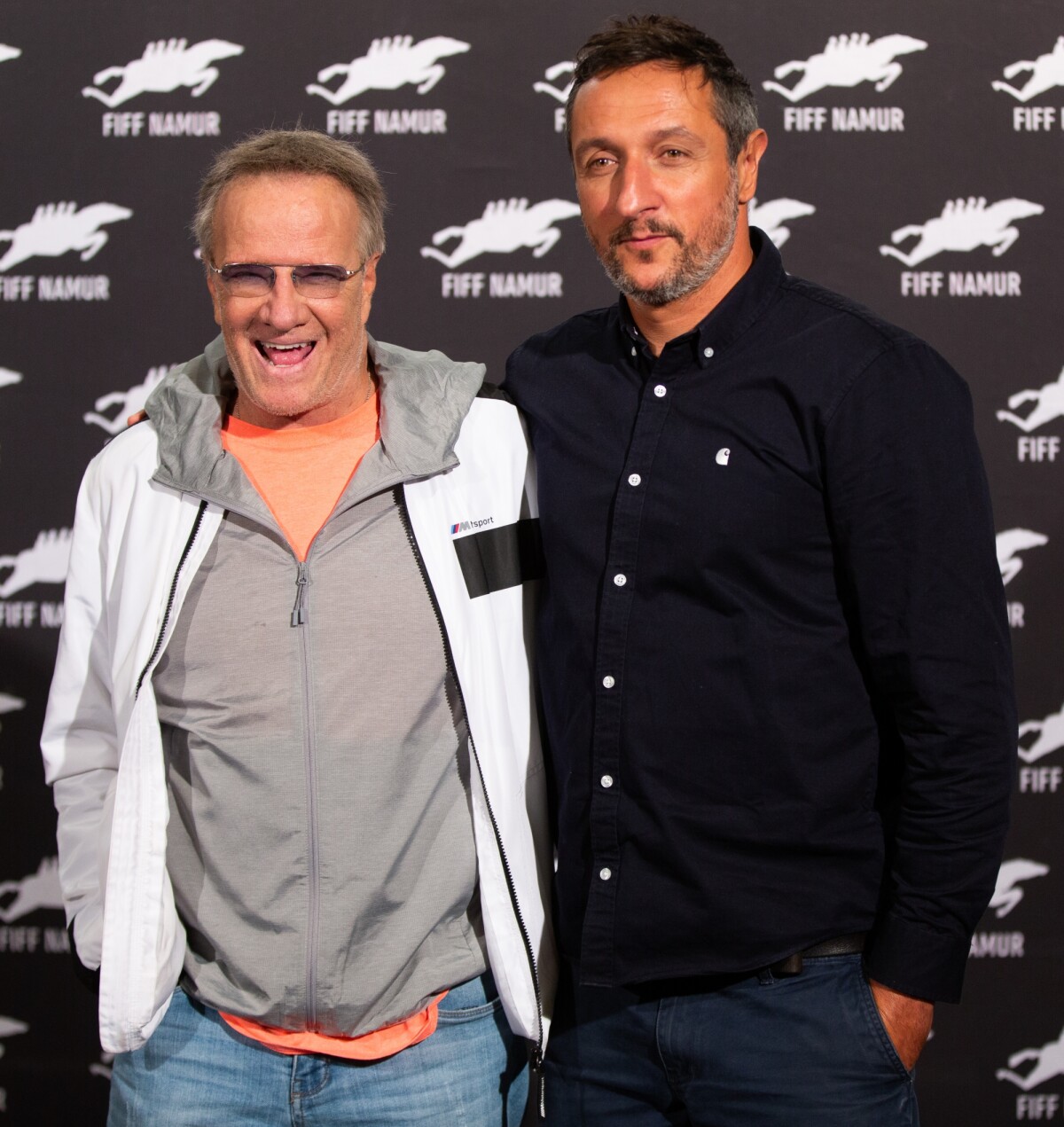 Photo : Christophe Lambert et le réalisateur Rodolphe Lauga lors du ...