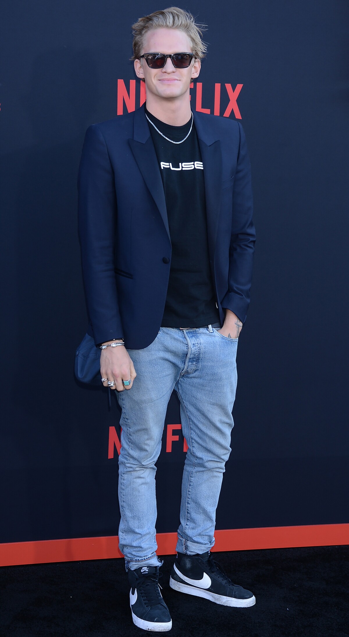 Photo : Cody Simpson à la première de la série Netflix "Stranger Things ...