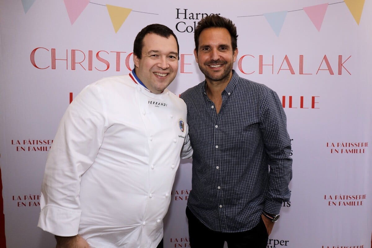 Photo : Christophe Michalak et le Chef Guillaume Gomez - Sortie du ...