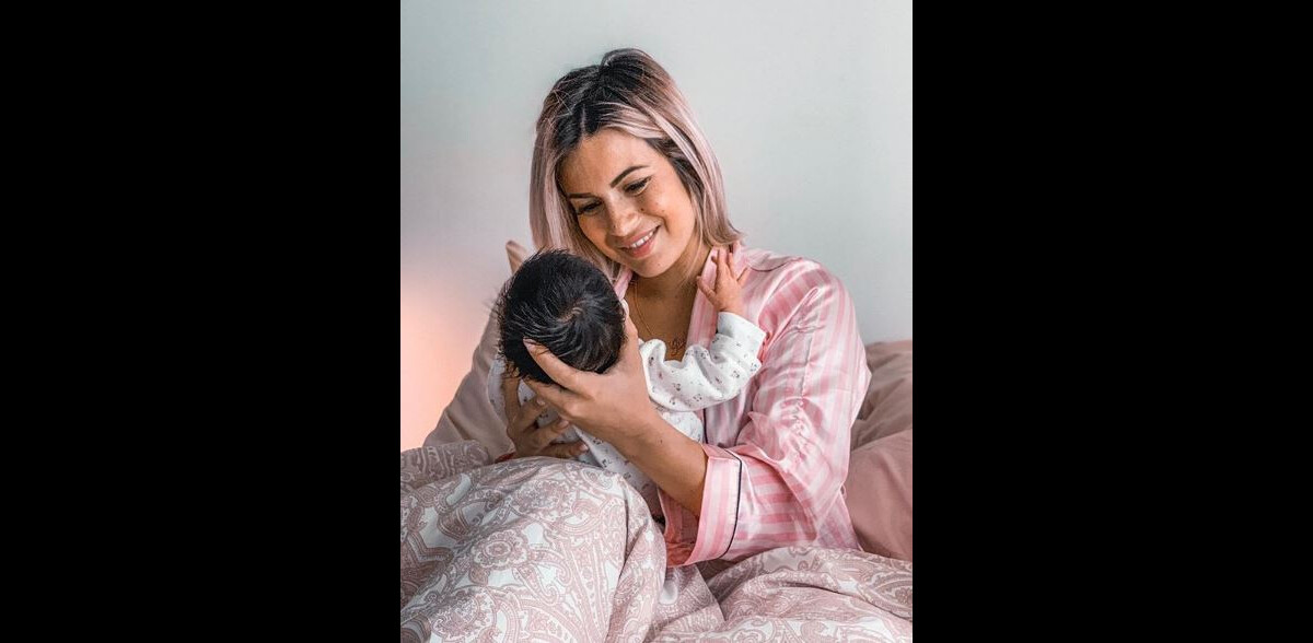 Photo : Carla Moreau et sa fille Ruby sur Instagram, le 9 octobre 2019 ...