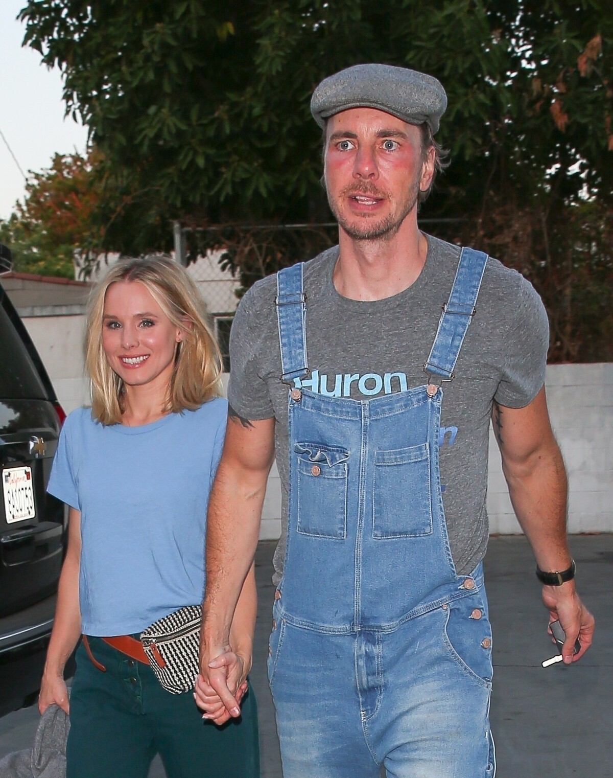 Photo : Exclusif - Kristen Bell et son mari Dax Shepard arrivent au ...