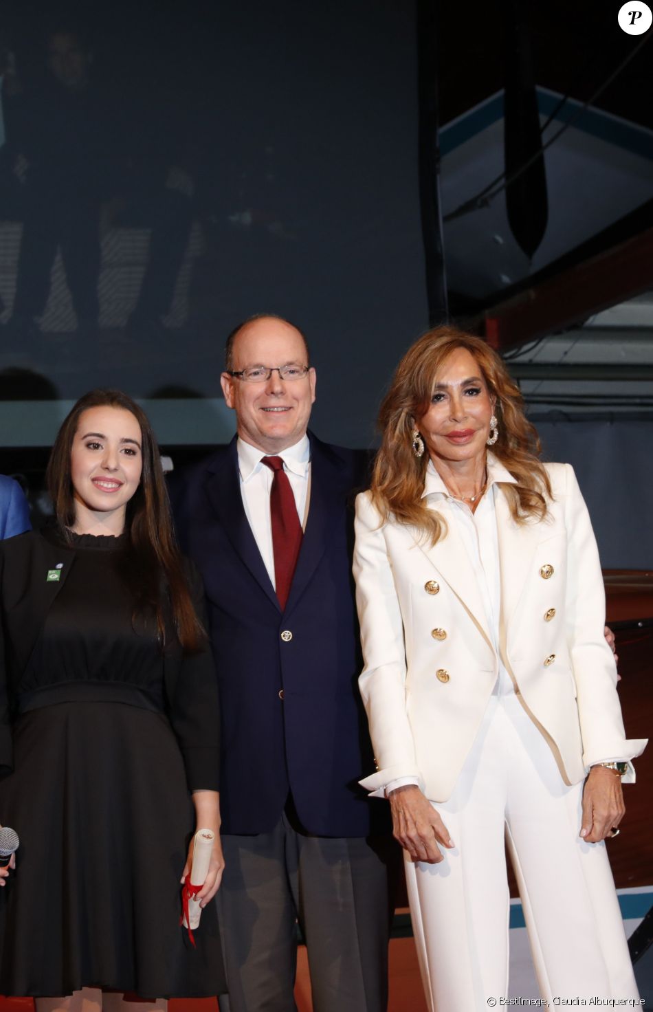 Exclusif - Federica Gasbarro, le prince Albert II de Monaco, Daniela ...