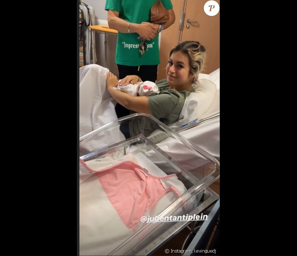 Carla Moreau avec sa fille Ruby, sur Instagram, le 1er octobre 2019 ...