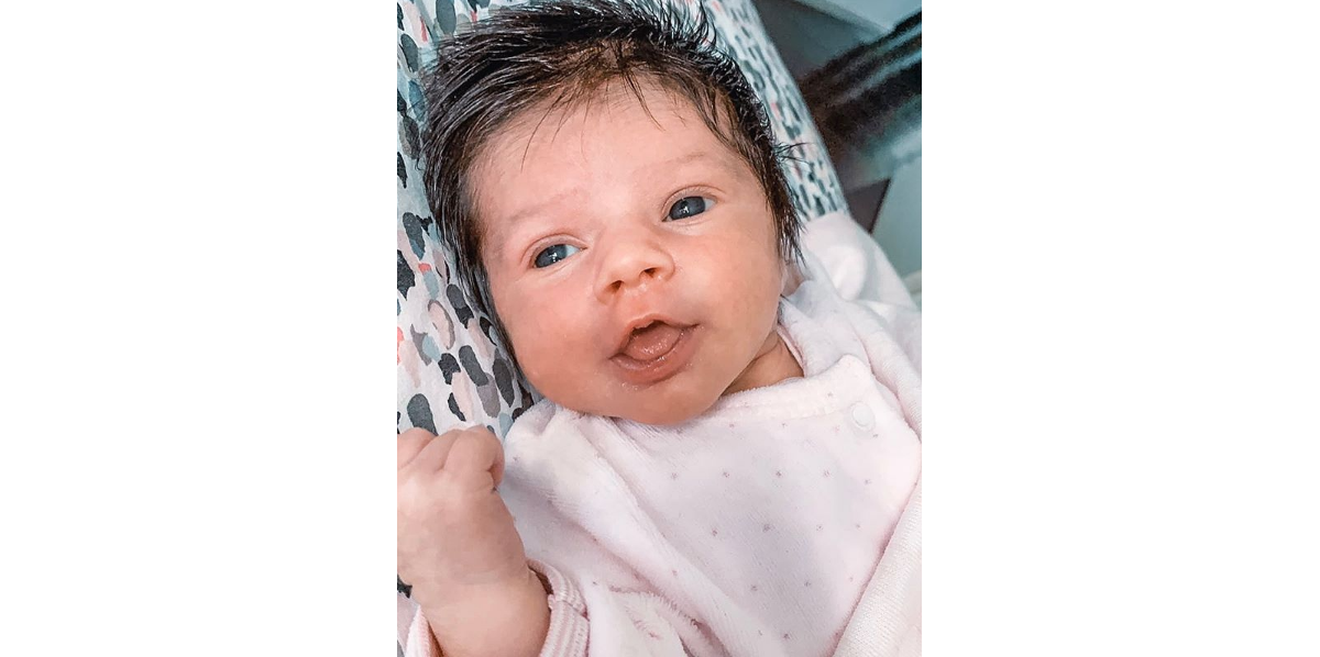 Photo : Le visage de la petite Ruby enfin dévoilé, sur Instagram le 13 ...