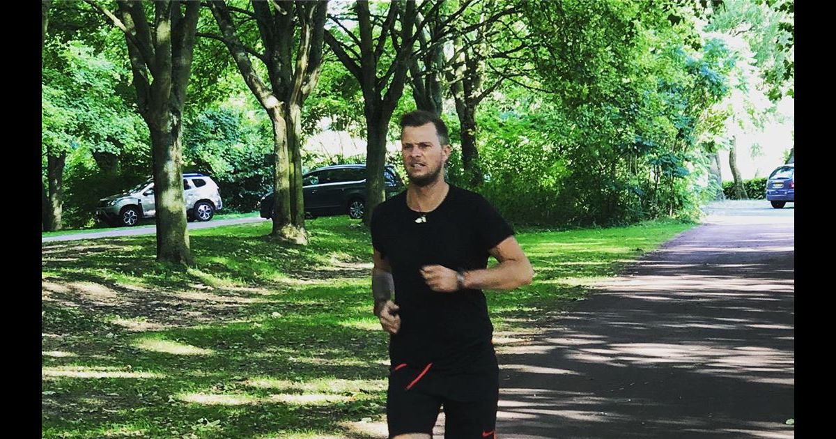Vincent Shogun des Ch'tis en plein footing, sur Instagram, le 12 août ...