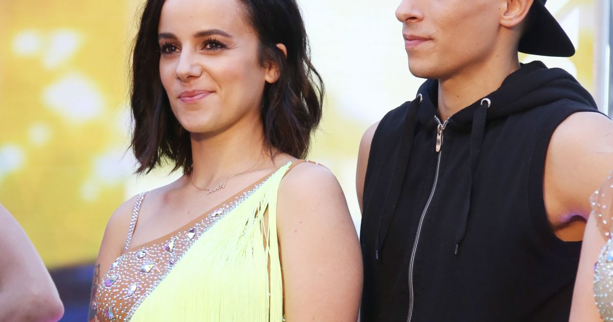 Alizée et son compagnon Grégoire Lyonnet - Spectacle Danse avec les ...