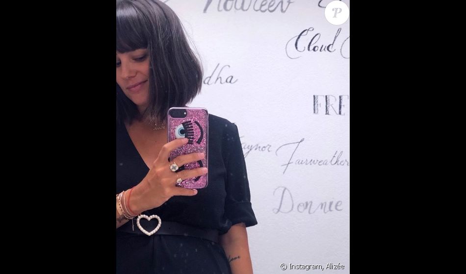 Alizée sur son compte Instagram. Le 5 septembre 2019. - Purepeople