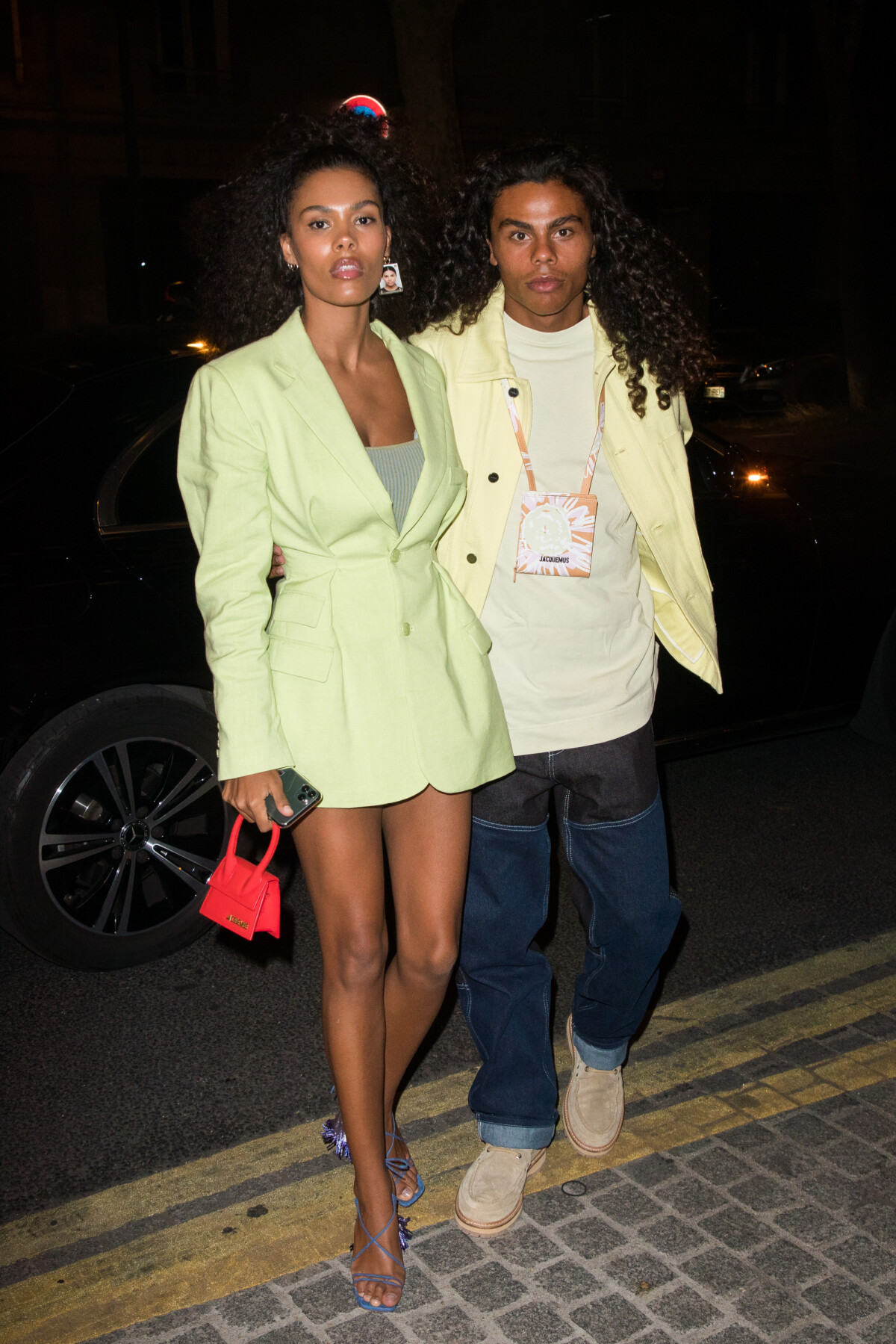 Photo : Tina Kunakey et son frère Zakari - Arrivées et sorties au ...