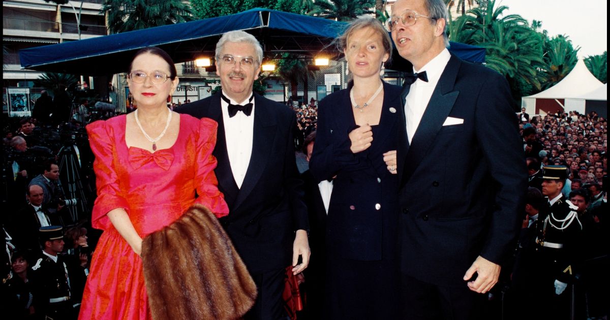 Daniel Toscan du Plantier avec sa femme Sophie Bouniol au Festival de ...