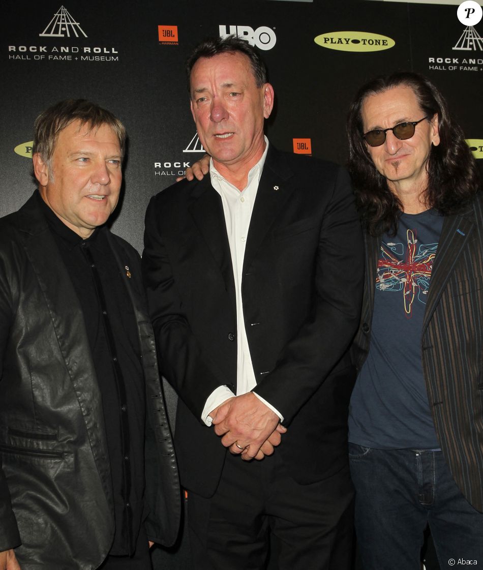 Alex Lifeson, Neil Peart et Geddy Lee - 28e cérémonie Annual Rock and ...