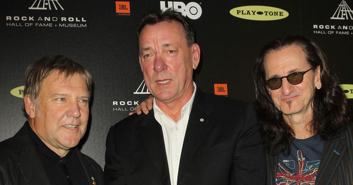 Alex Lifeson, Neil Peart et Geddy Lee - 28e cérémonie Annual Rock and ...