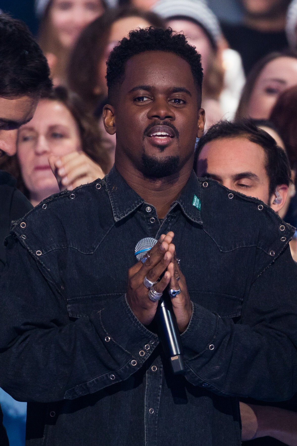 Photo : Black M lors de la 33ème édition du Téléthon au Parc de la ...