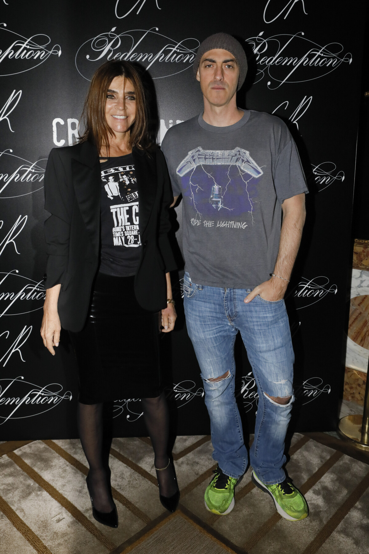 Photo : Carine Roitfeld, Gabriele Moratti - Soirée CR x Redemption à l ...