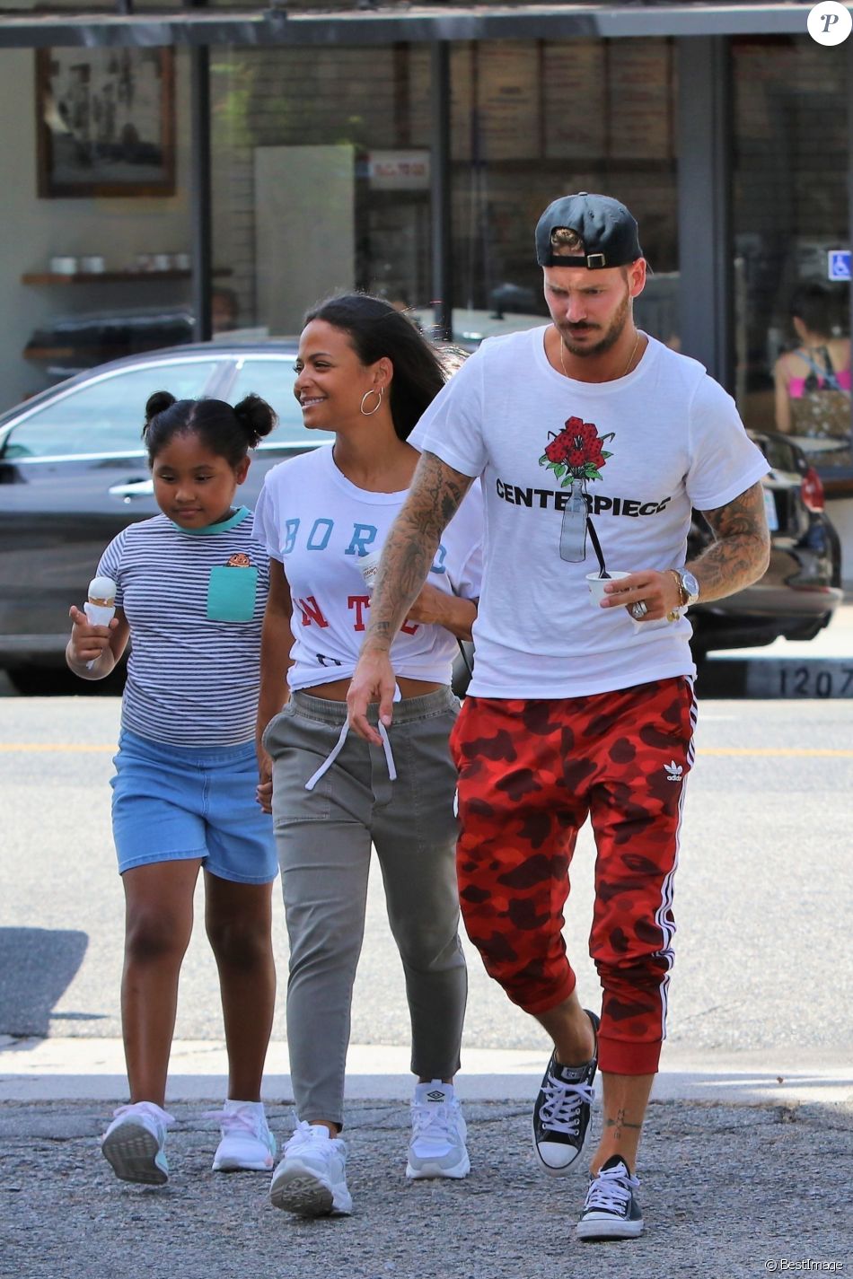 Matt Pokora, sa compagne Christina Milian enceinte et sa fille Violet ... Matt Pokora, sa compagne Christina Milian enceinte et sa fille Violet ...