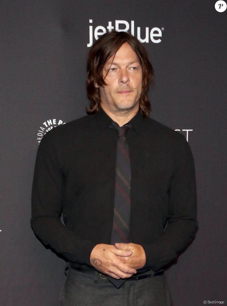 Norman Reedus Au Photocall De The Walking Dead Lors Du Paleyfest 2019 à 
