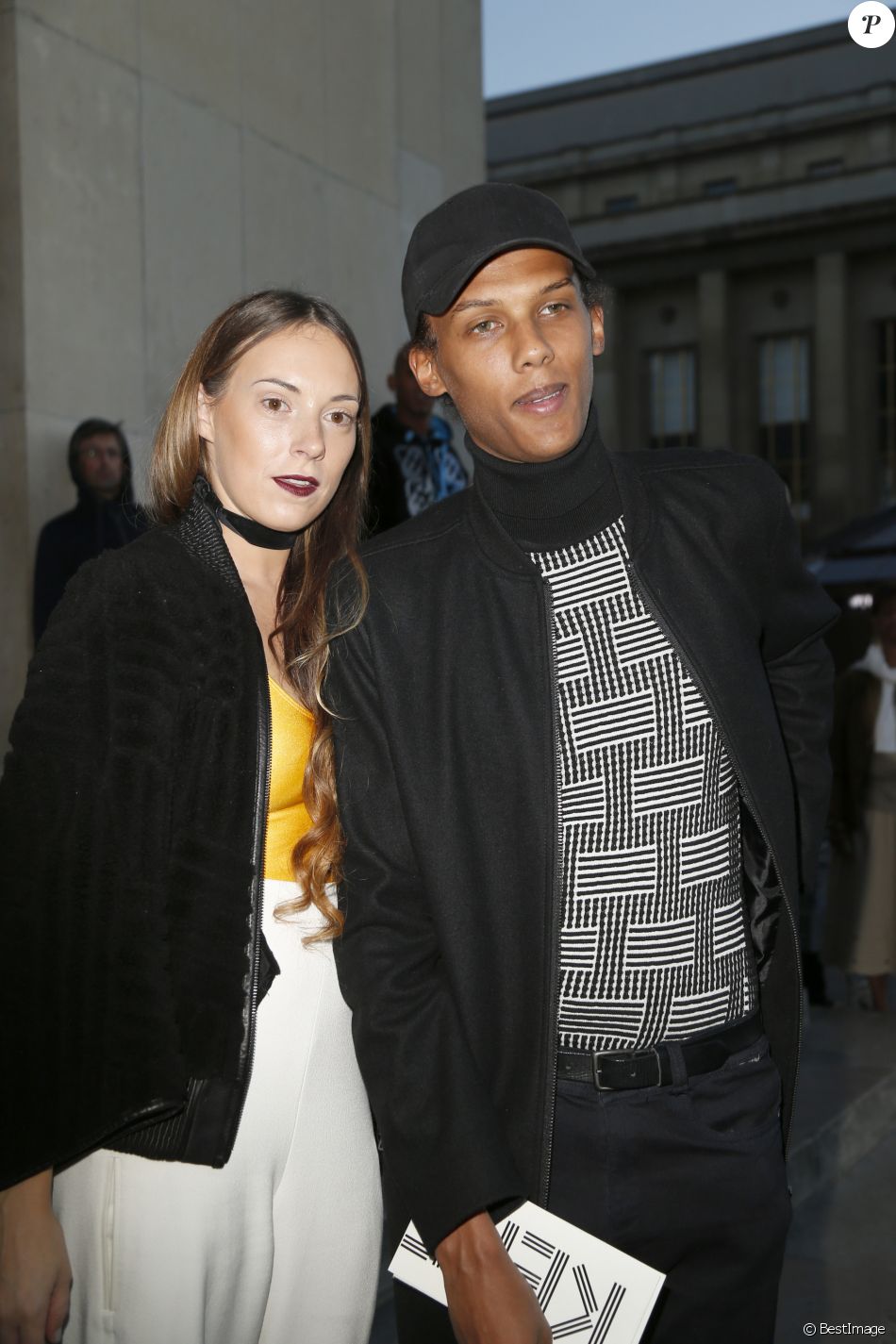 Le chanteur Stromae et sa femme Coralie Barbier - Défilé de mode Kenzo ...