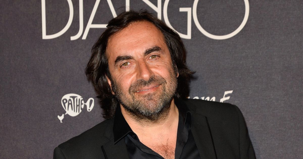 André Manoukian lors de l'avant-première du film Django au cinéma Grand ...