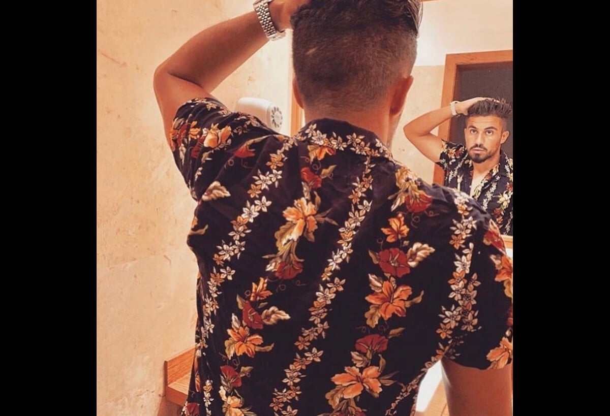 Photo : Oussama de "Pékin Express" pose sur Instagram, le 13 mars 2020 - Purepeople