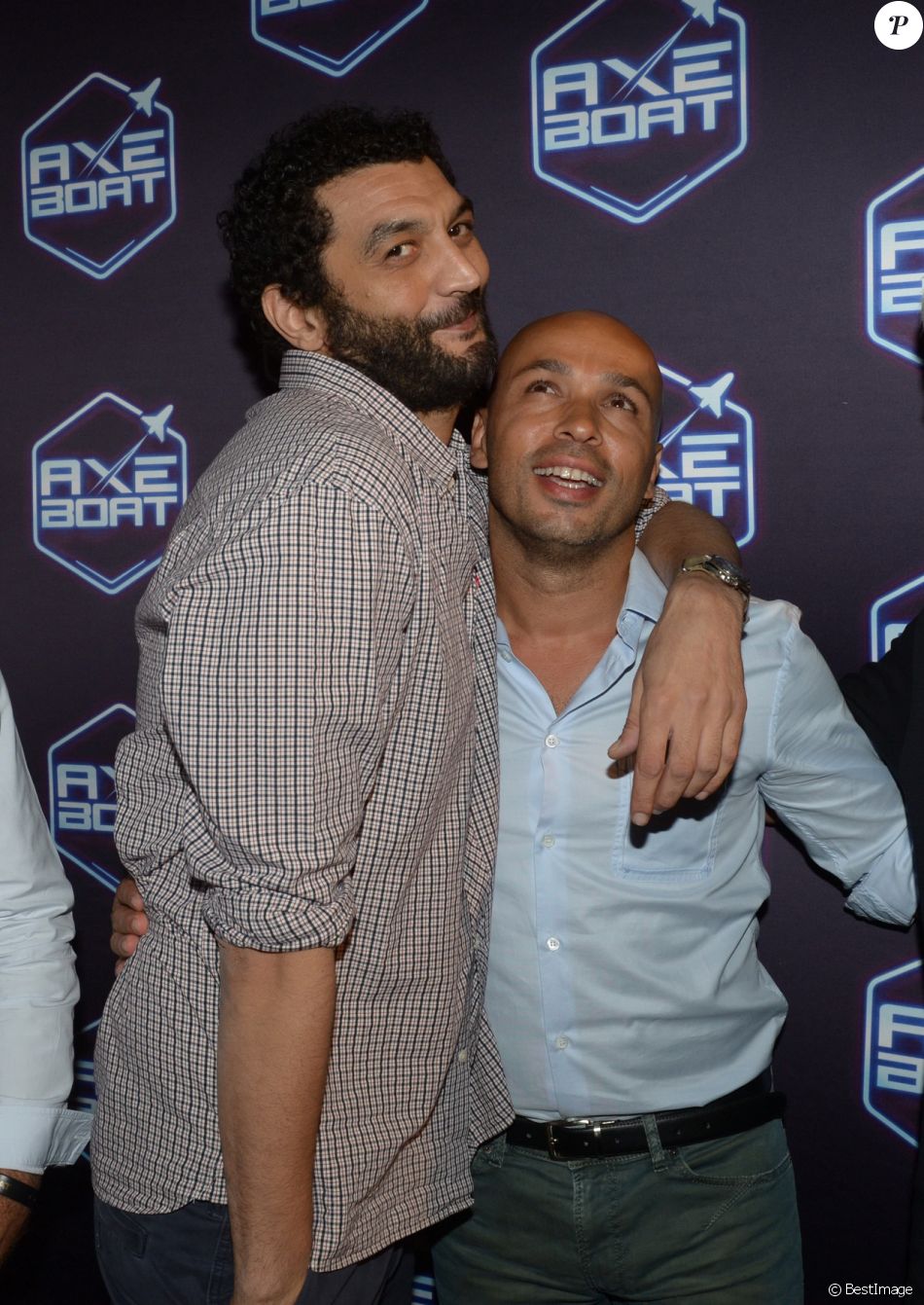 Eric Judor et Ramzy Bedia - Soirée Axe Boat à côté du Palais des ...