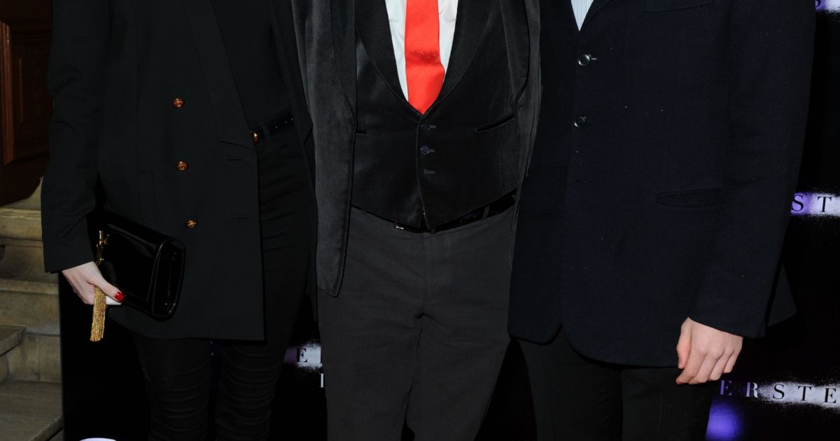 Hans Zimmer, son fils Jack et sa fille Zoe lors de la Interstellar Live ...