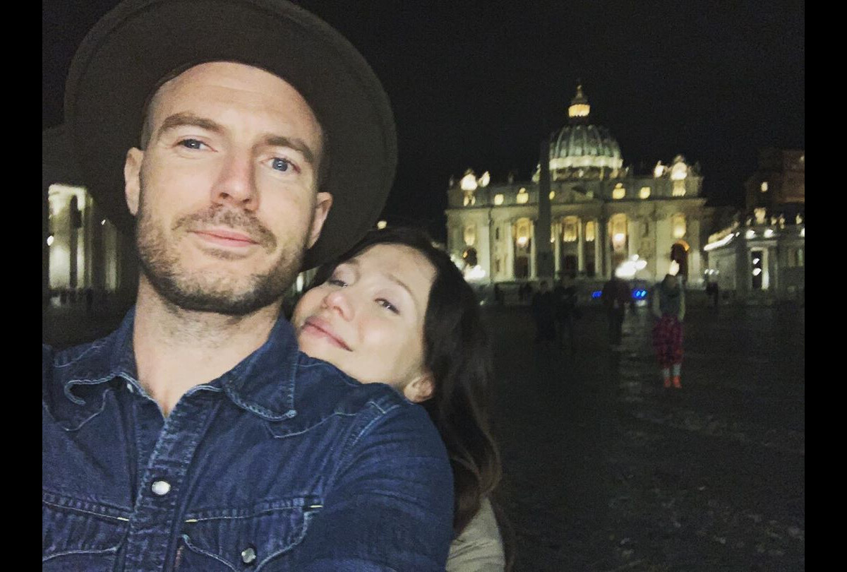 Photo : Richard Flood et sa femme Gabriella Pession le 13 avril 2019 ...