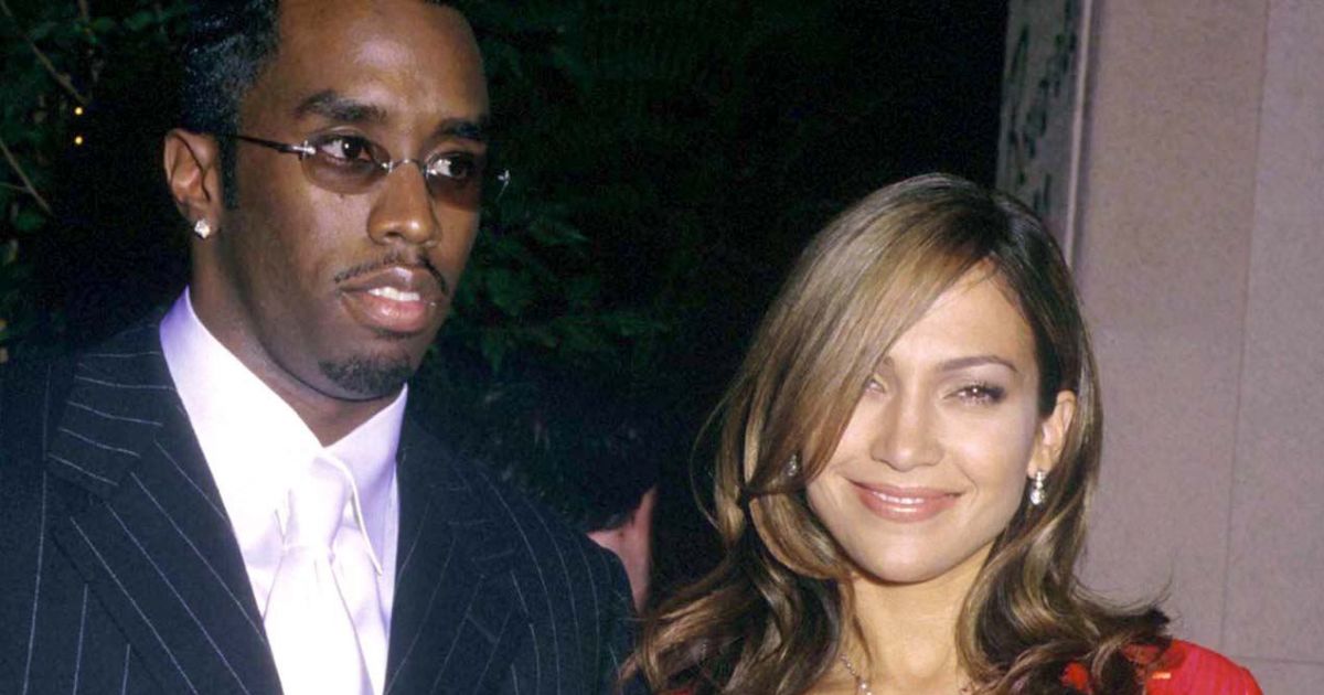 Jennifer Lopez et Sean Diddy Combs - Arista Records pre-Grammy Awards ...