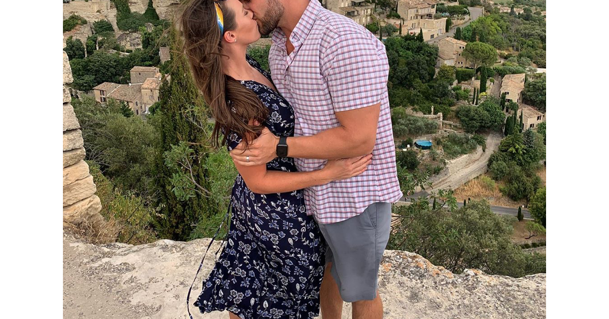 Kara Bosworth et son mari Kyle Bosworth. Août 2019. - Purepeople
