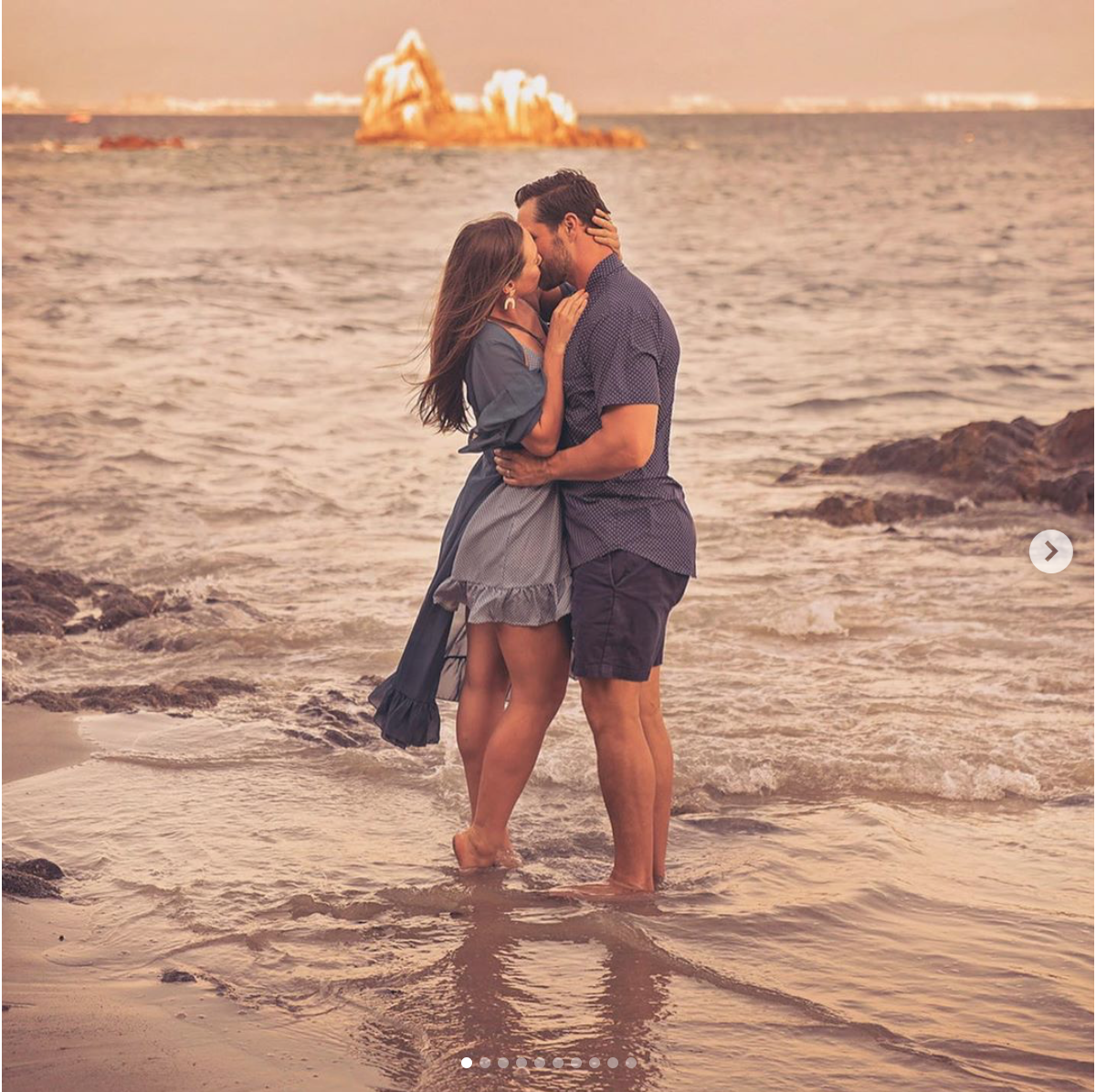 Photo : Kara Bosworth et son mari Kyle Bosworth. Juillet 2019. - Purepeople