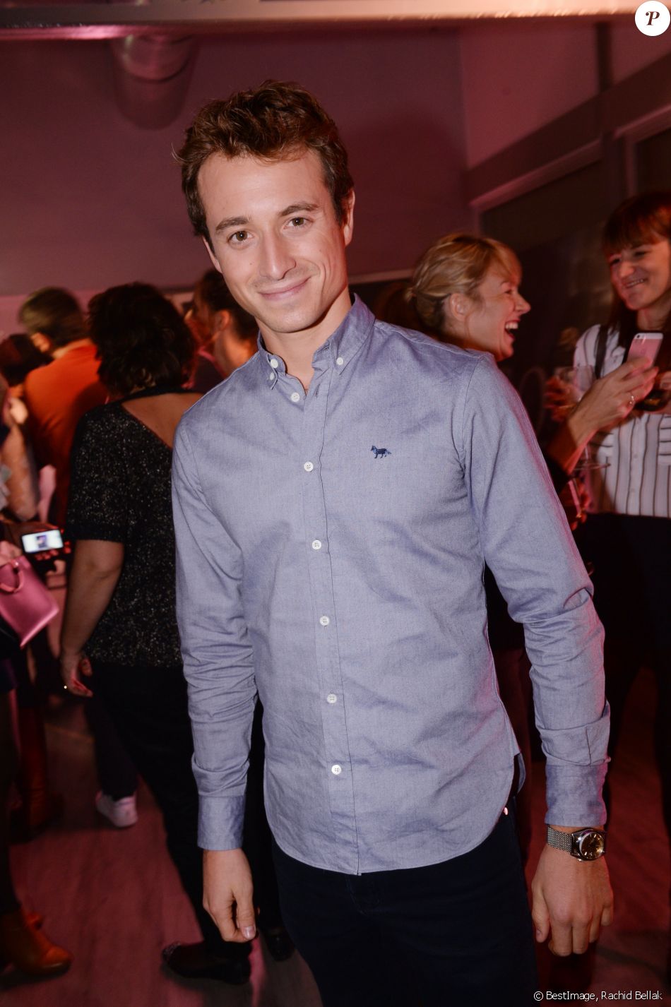 Hugo Clément lors de soirée de lancement de Warner TV en France, à ...